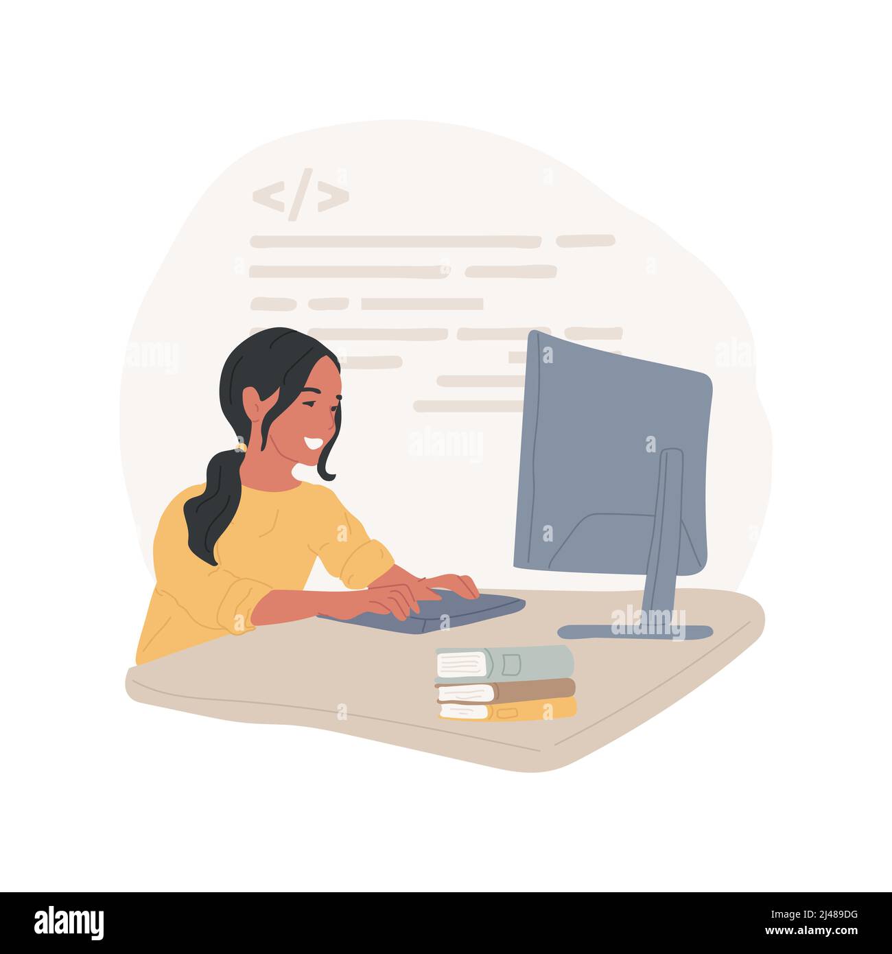 Kids coding home hi-res stock photography and images - Alamy