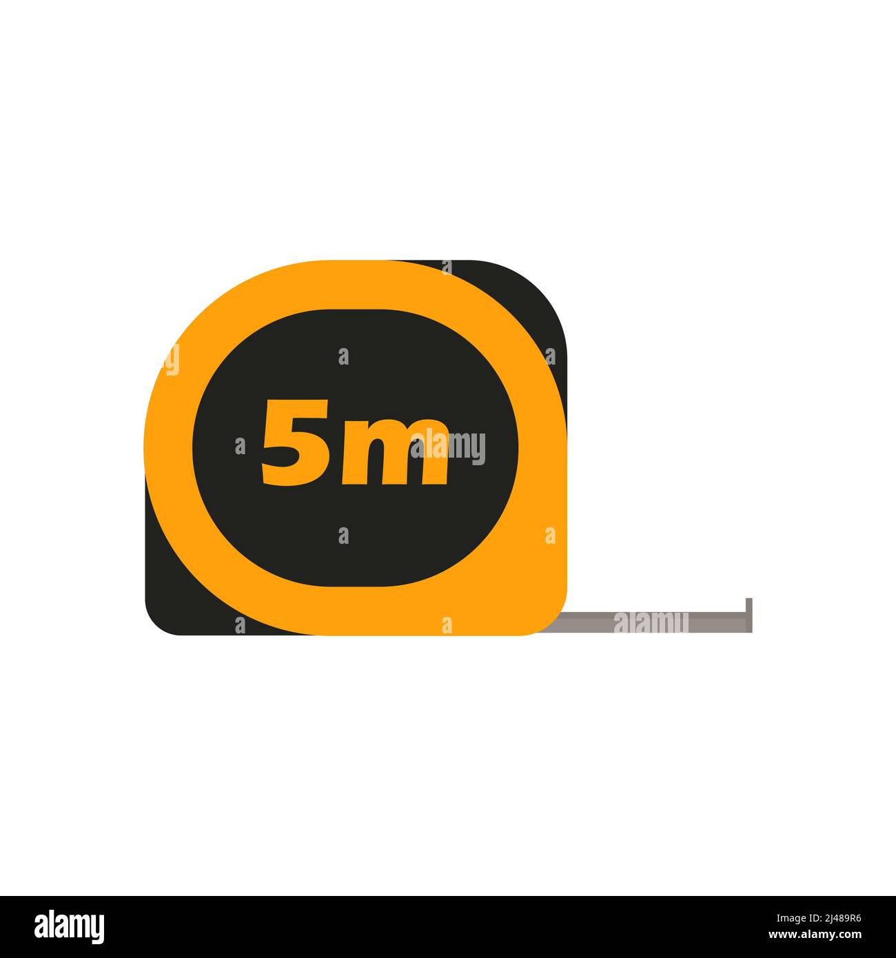 Ruler working tool illustration Cut Out Stock Images & Pictures - Alamy