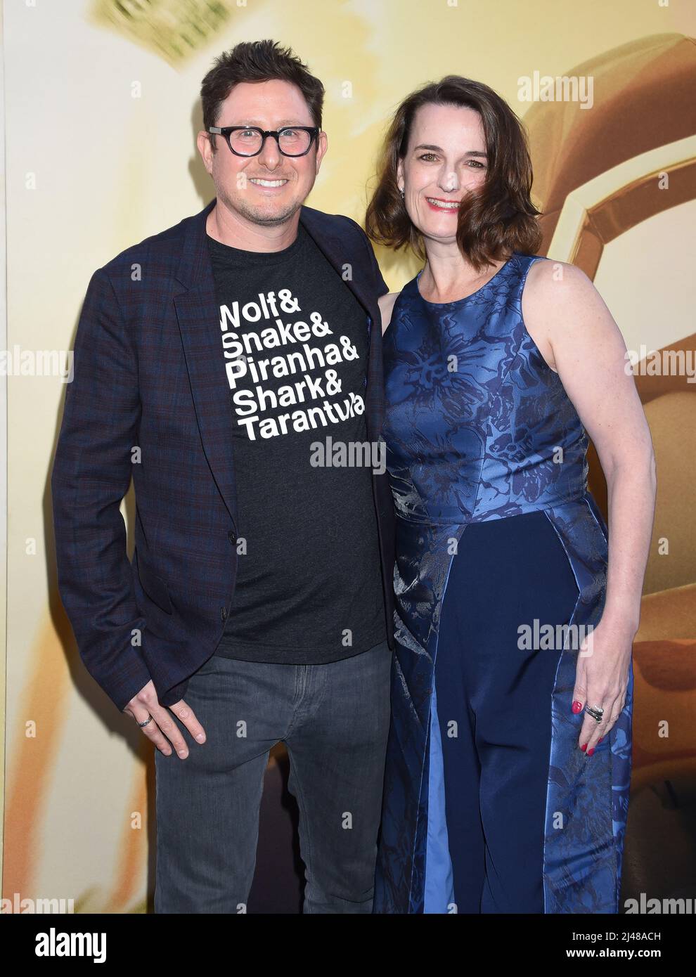 Los Angeles, CA, April 12, 2022, Damon Ross and Rebecca Huntley at ÔThe ...