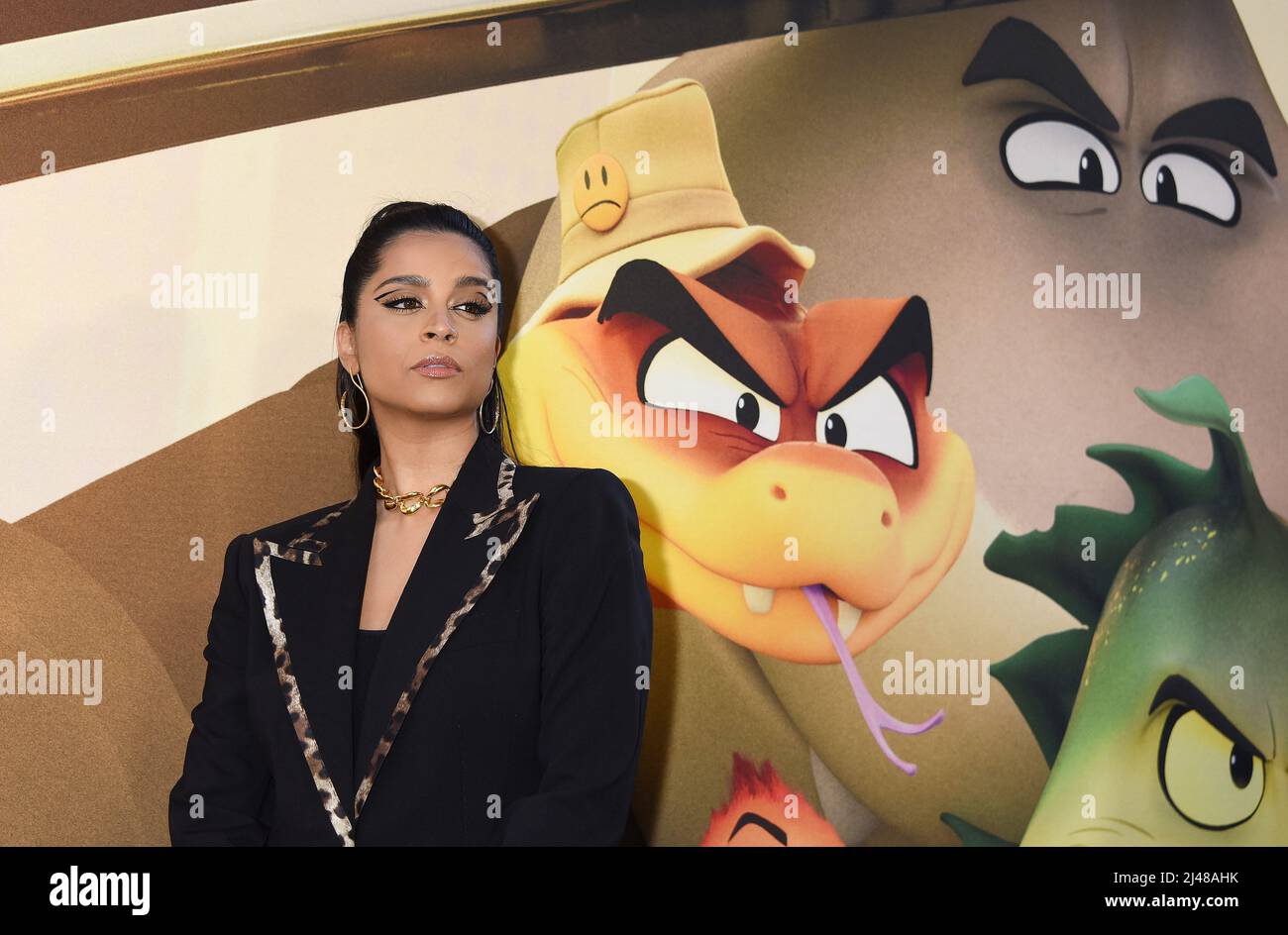 Los Angeles, CA, April 12, 2022, Lilly Singh at ÔThe Bad GuysÕ Special ...