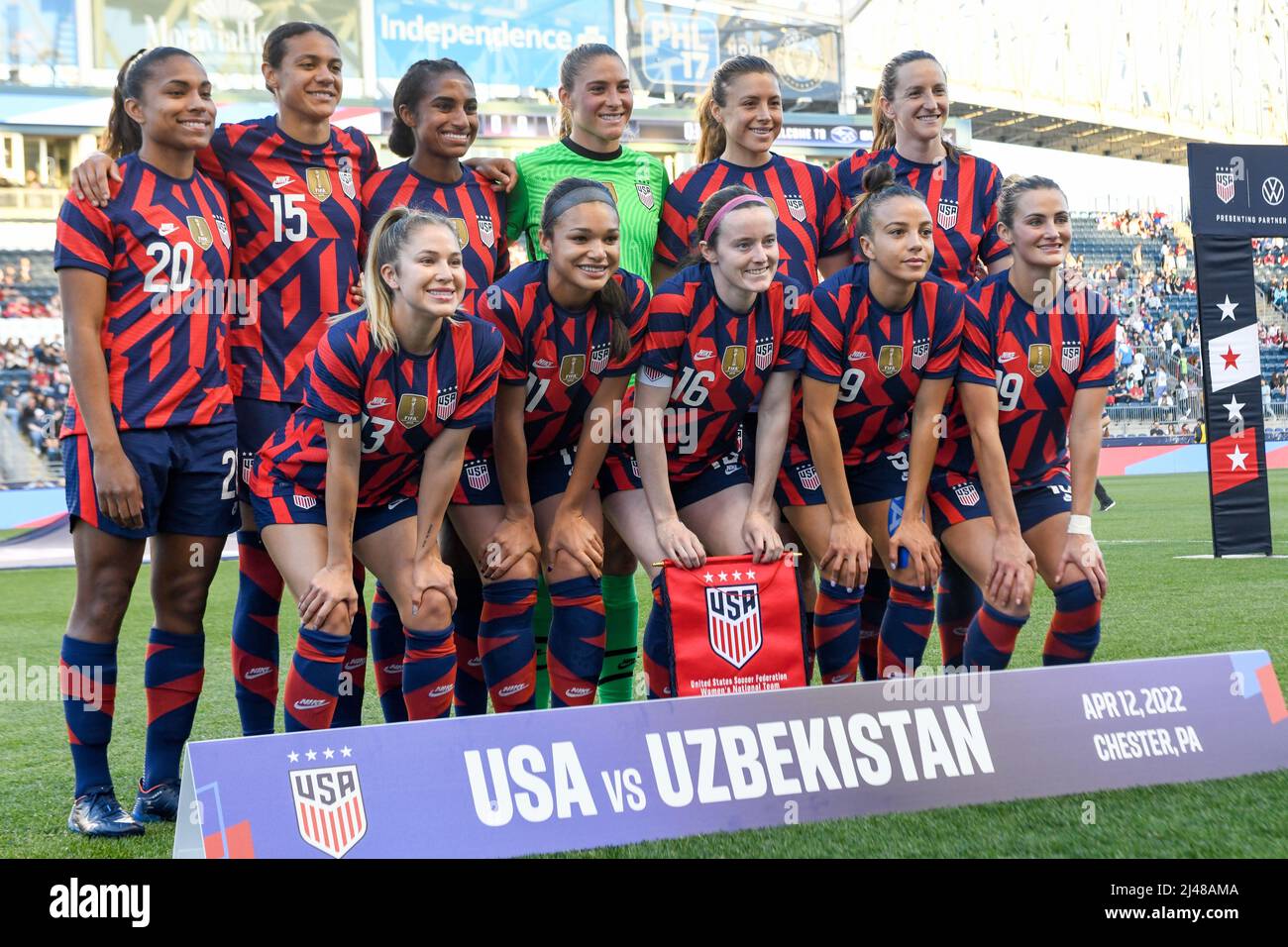 Usa team photo soccer hi-res stock photography and images - Alamy