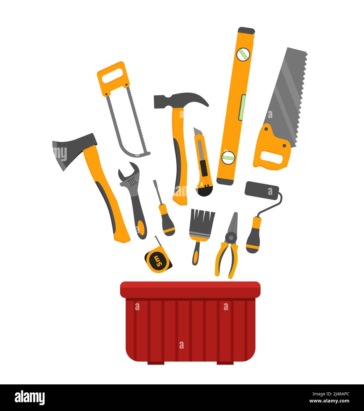 Rebuilding concept Stock Vector Images - Alamy