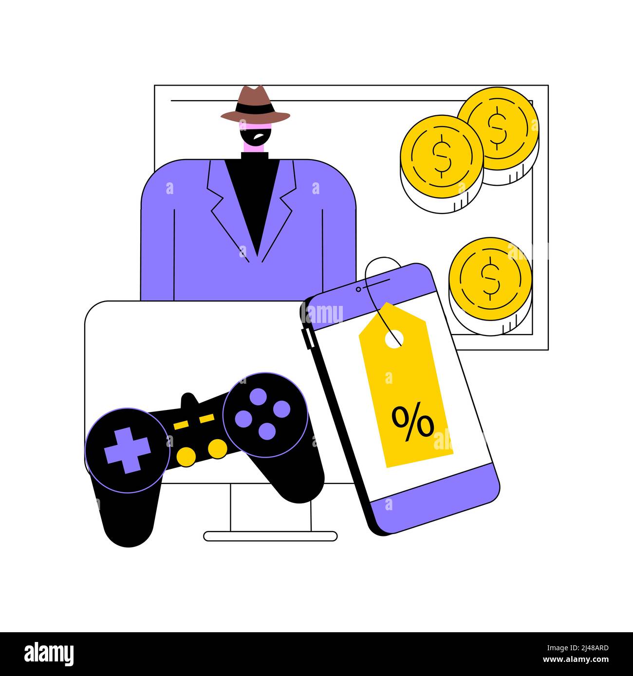 Grey product import Stock Vector Images - Alamy