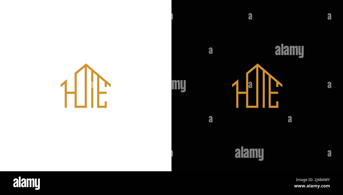 Unique and modern house logo design Stock Vector Image & Art - Alamy