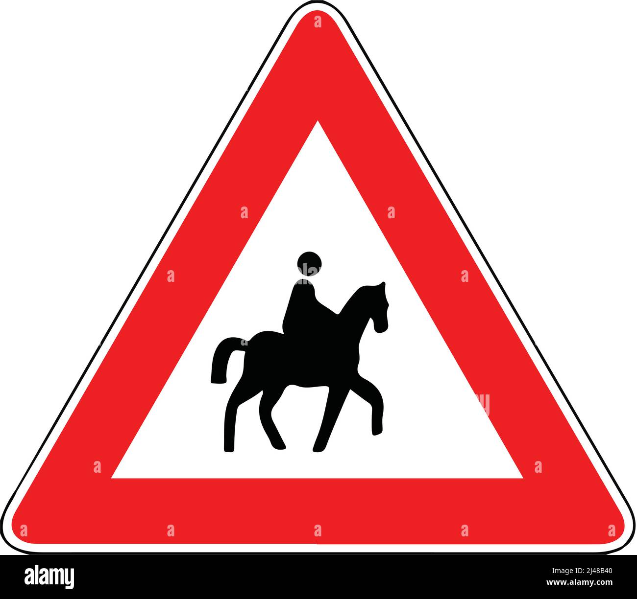 Street DANGER Sign. Road Information Symbol Stock Vector Image & Art ...