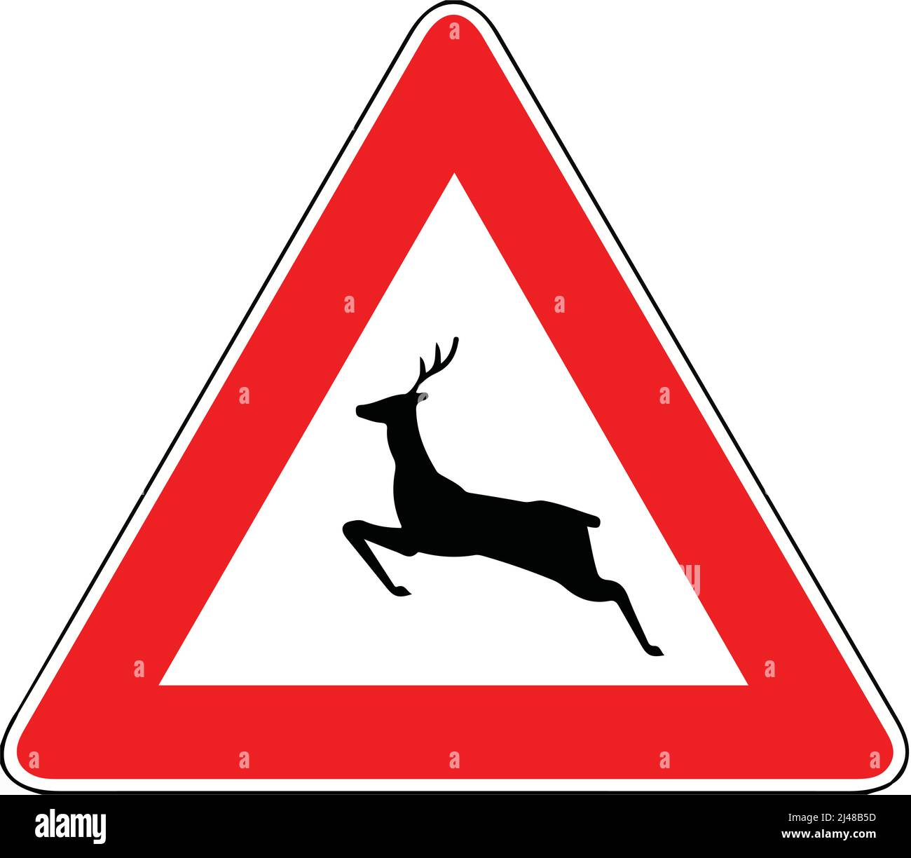 Street DANGER Sign. Road Information Symbol Stock Vector Image & Art ...