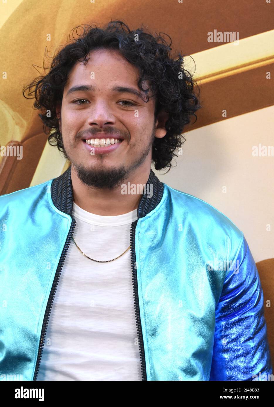 Los Angeles, California, USA 12th April 2022 Actor/Singer Anthony Ramos ...