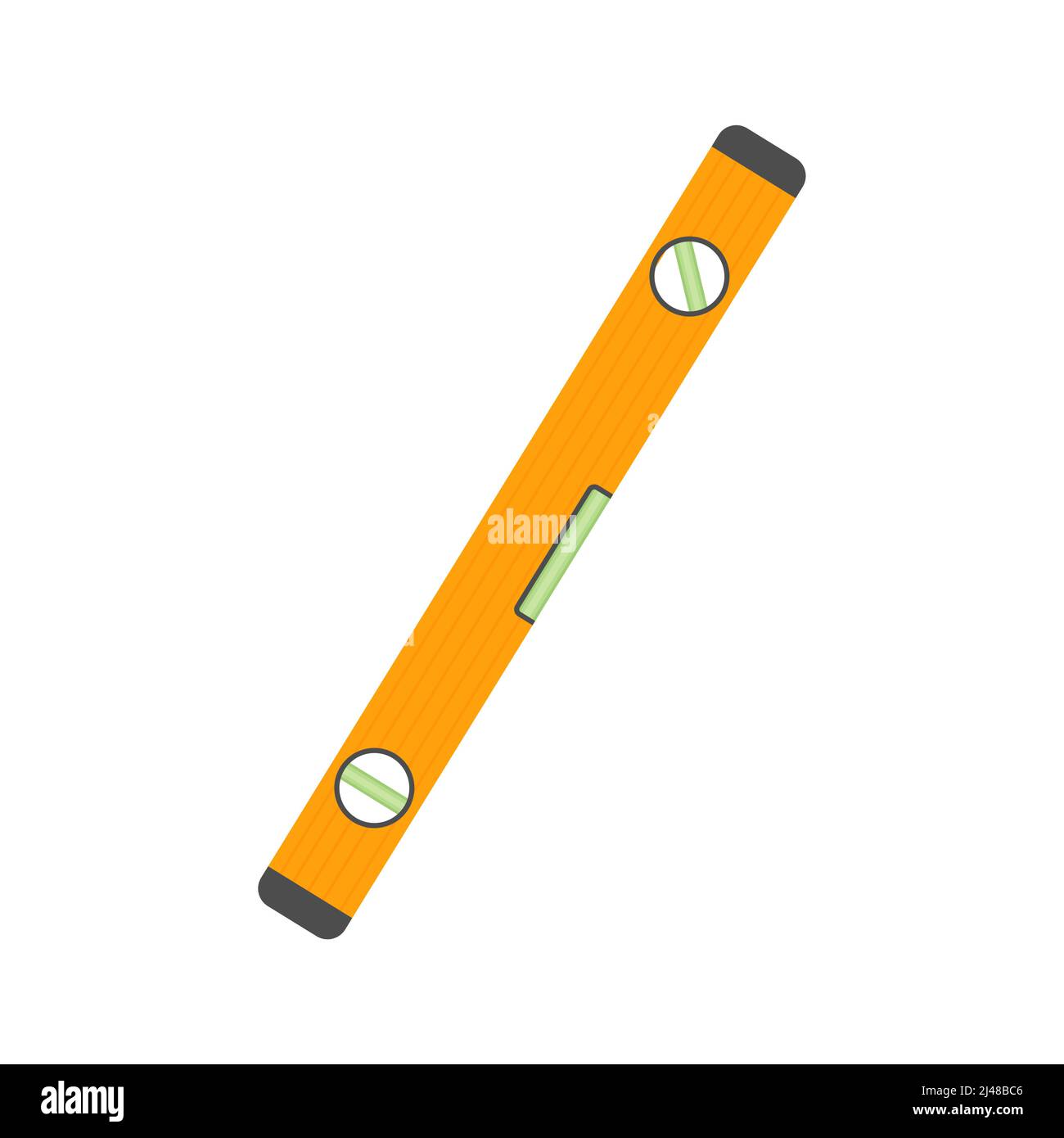 Level. Working tool Illustration in flat style. Eps 10 Stock Vector ...