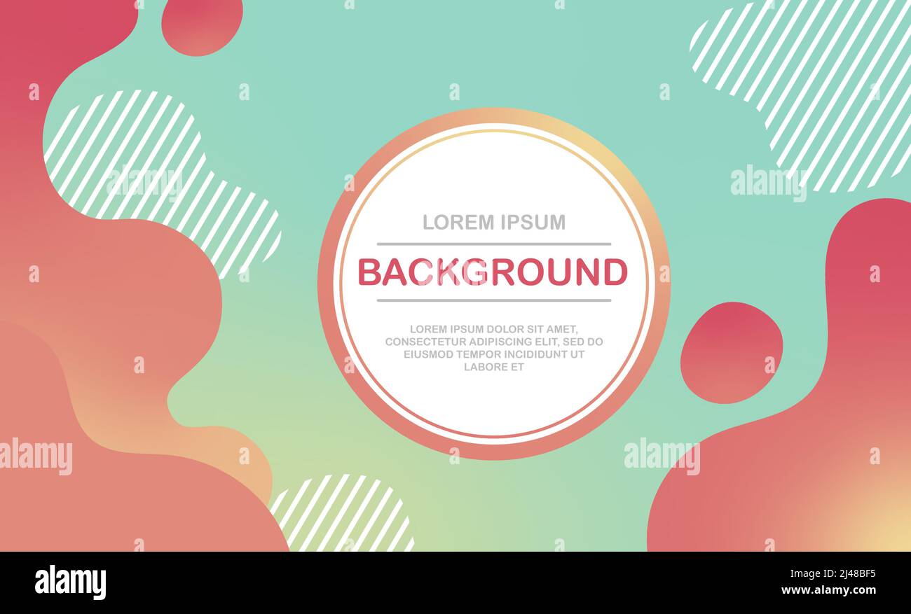 Trendy abstract many color background and vector Stock Vector Image ...