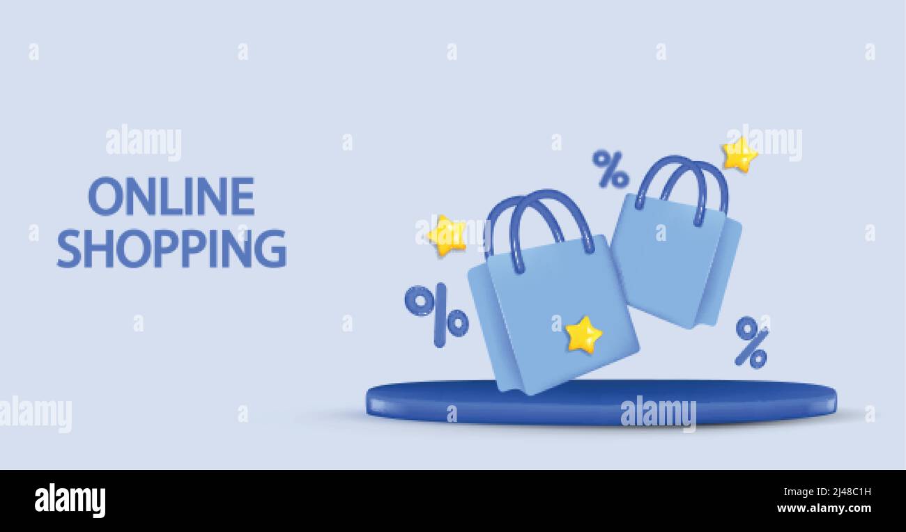 Minimal abstract background for online and shopping concept. Vector ...