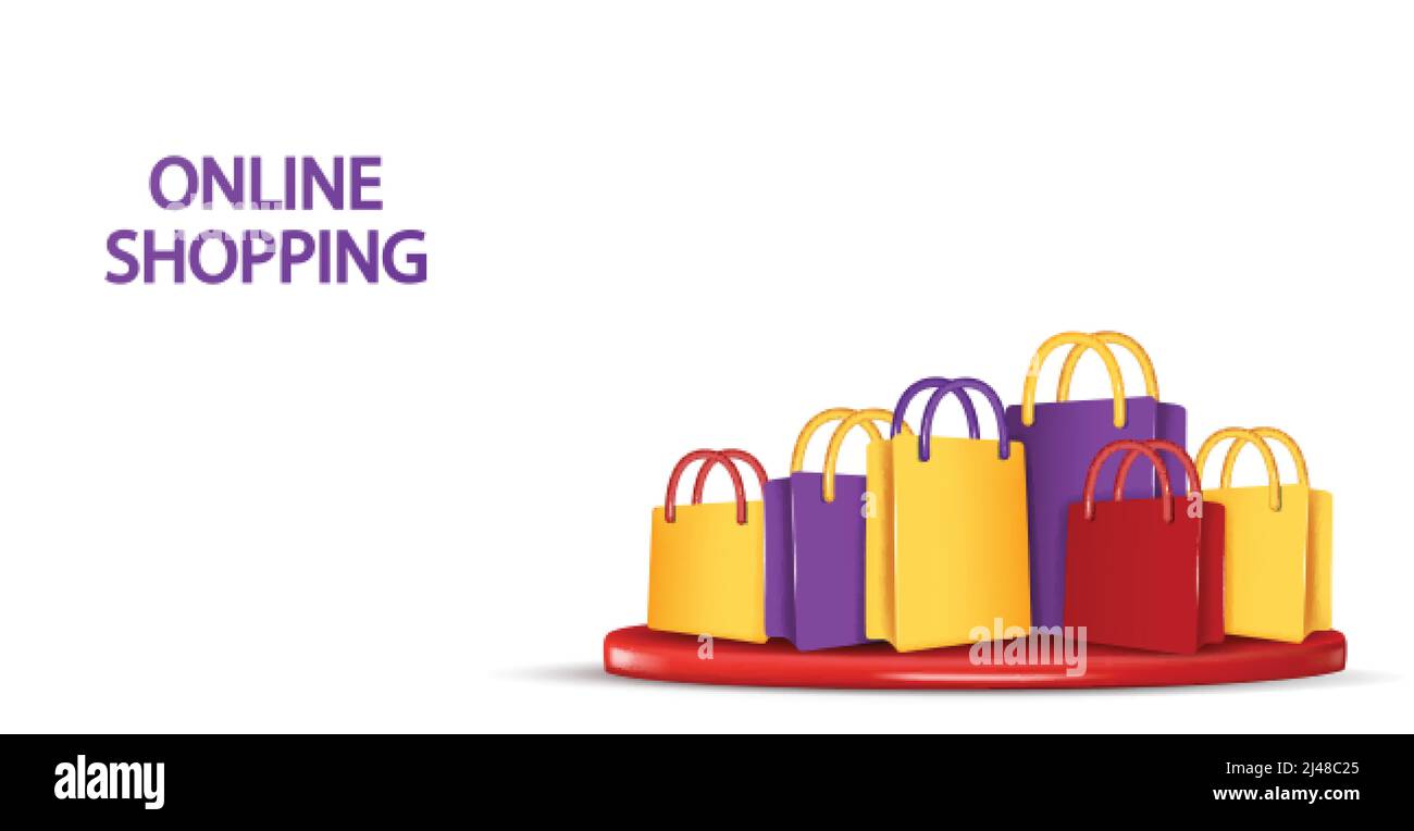 Minimal abstract background for online and shopping concept. Vector ...