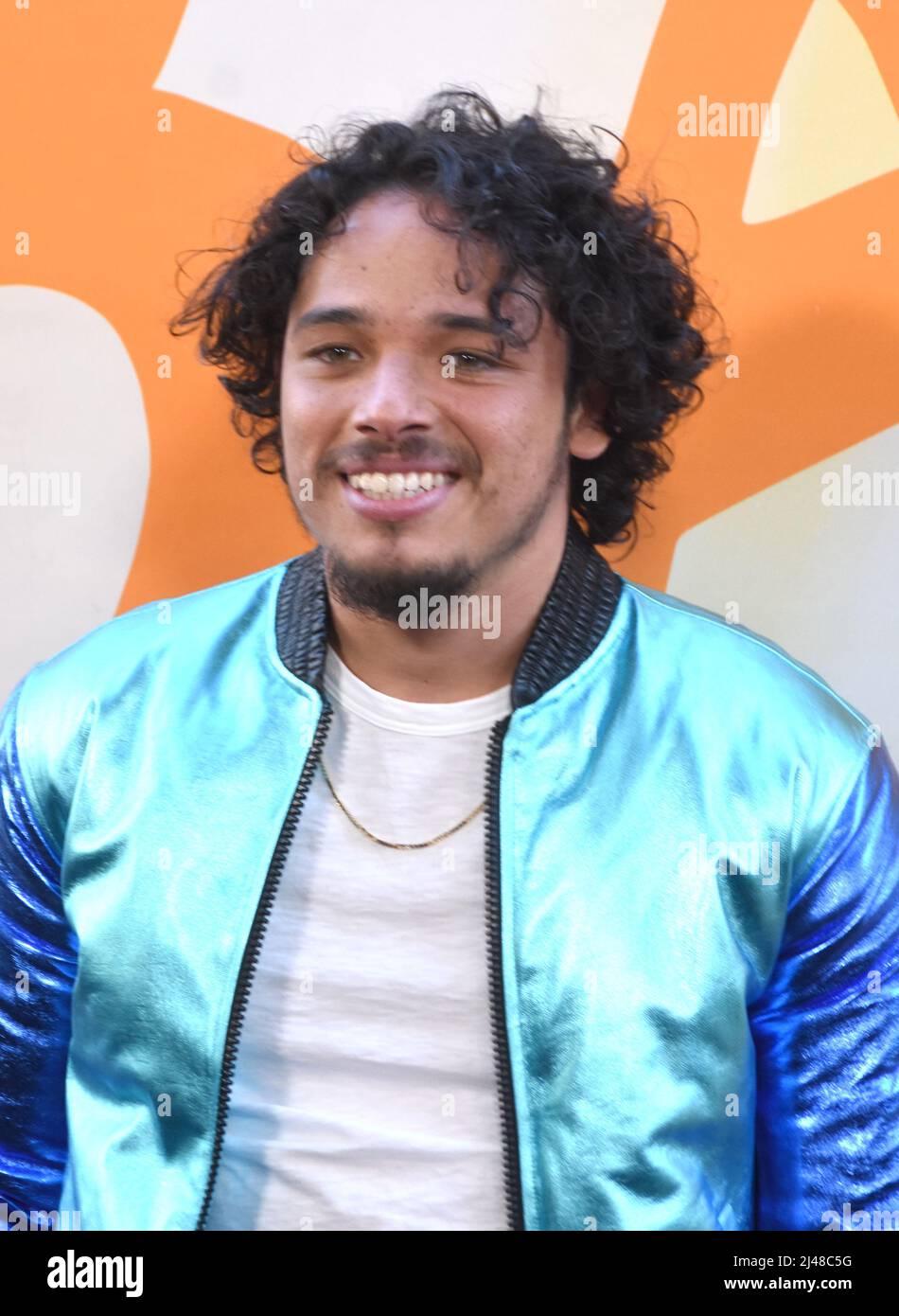 Los Angeles, California, USA 12th April 2022 Actor/Singer Anthony Ramos ...