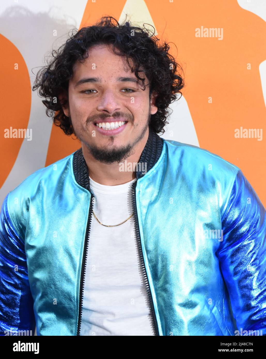 Los Angeles, California, USA 12th April 2022 Actor/Singer Anthony Ramos ...