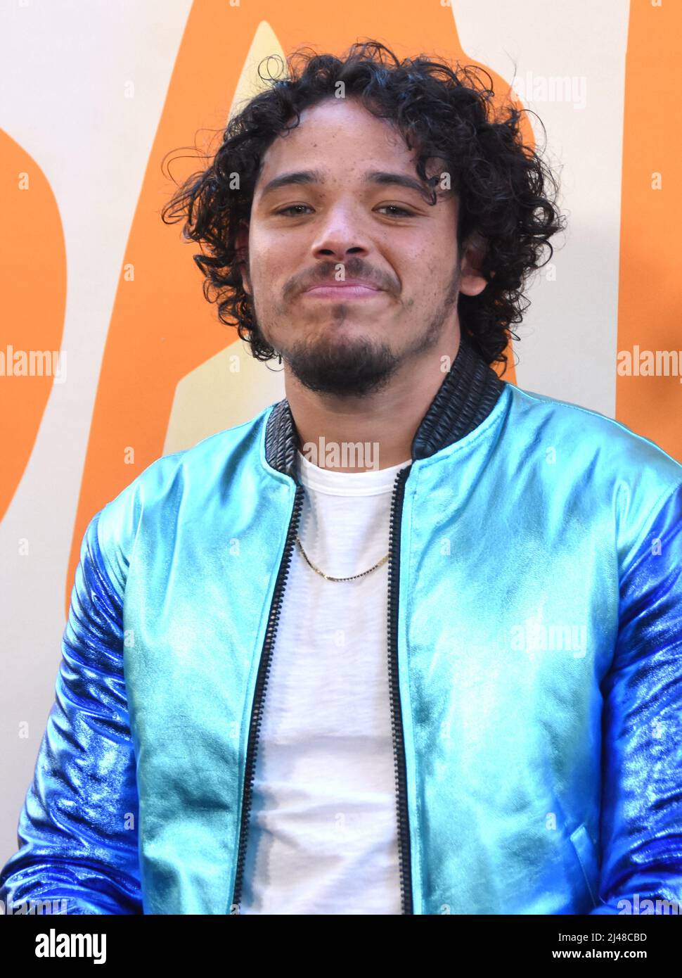 Los Angeles, California, USA 12th April 2022 Actor/Singer Anthony Ramos ...