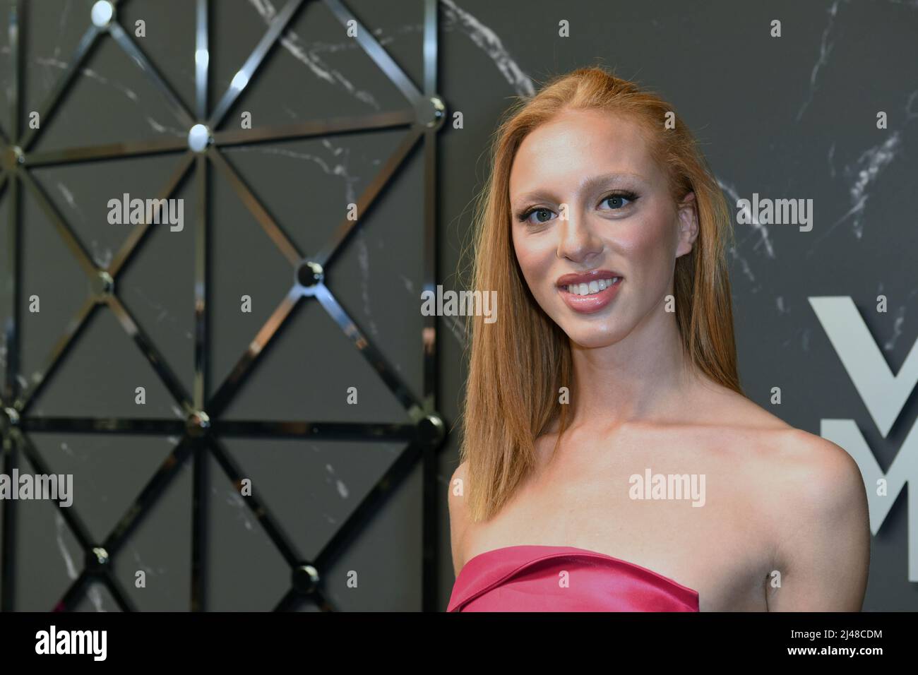 Munich, Germany. 12th Apr, 2022. Anna Ermakova, model daughter of Boris ...