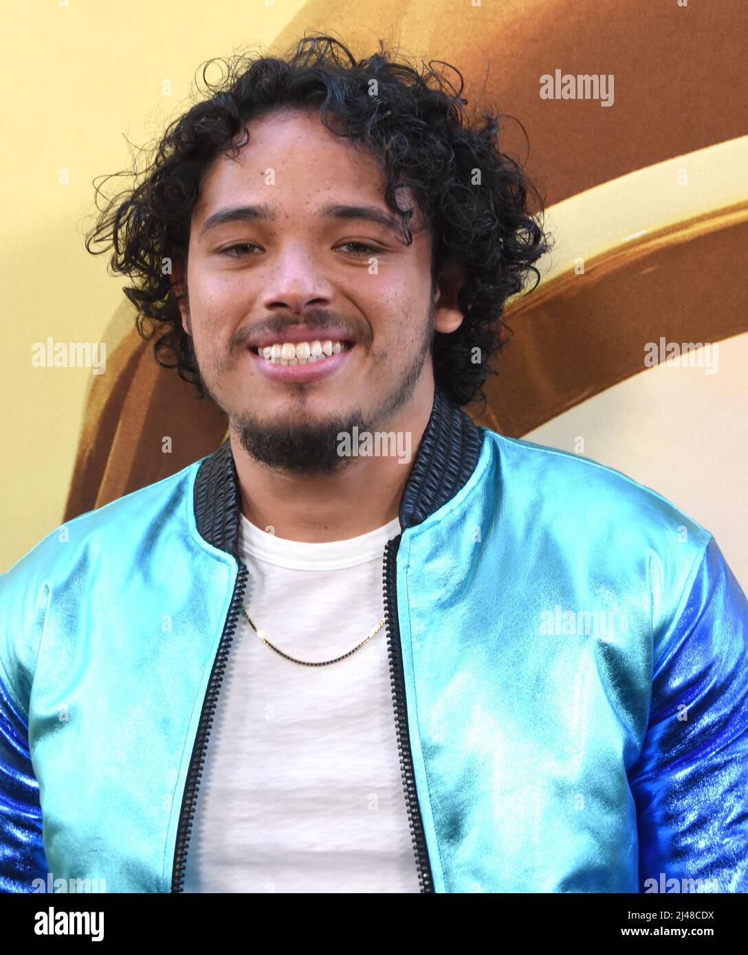 Los Angeles, California, USA 12th April 2022 Actor/Singer Anthony Ramos ...