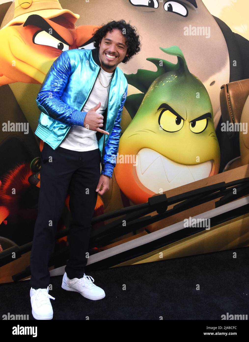 Los Angeles, California, USA 12th April 2022 Actor/Singer Anthony Ramos ...