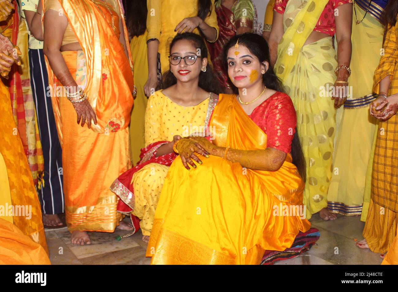 Indian bride laughing india hi-res stock photography and images - Alamy