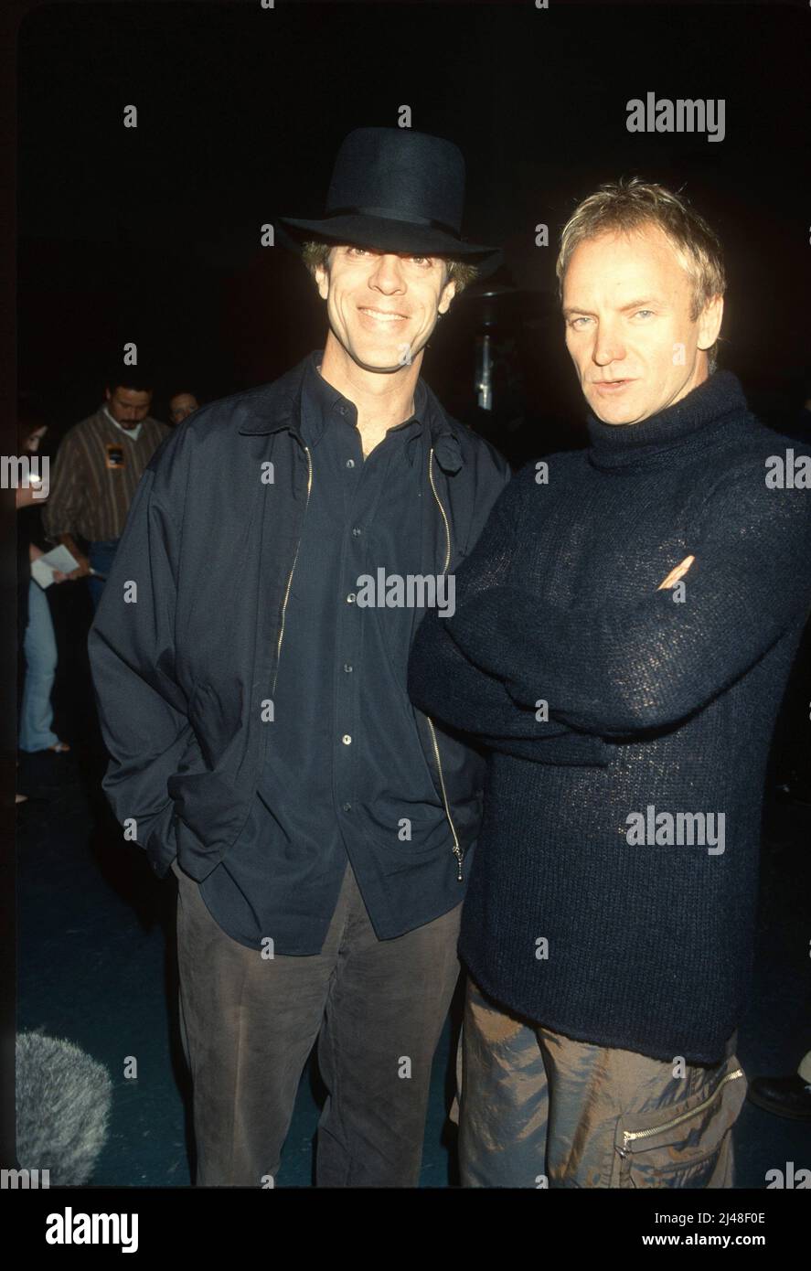 Sting & Stuart Copeland in October 1999 at the Universal Amphitheatre ...
