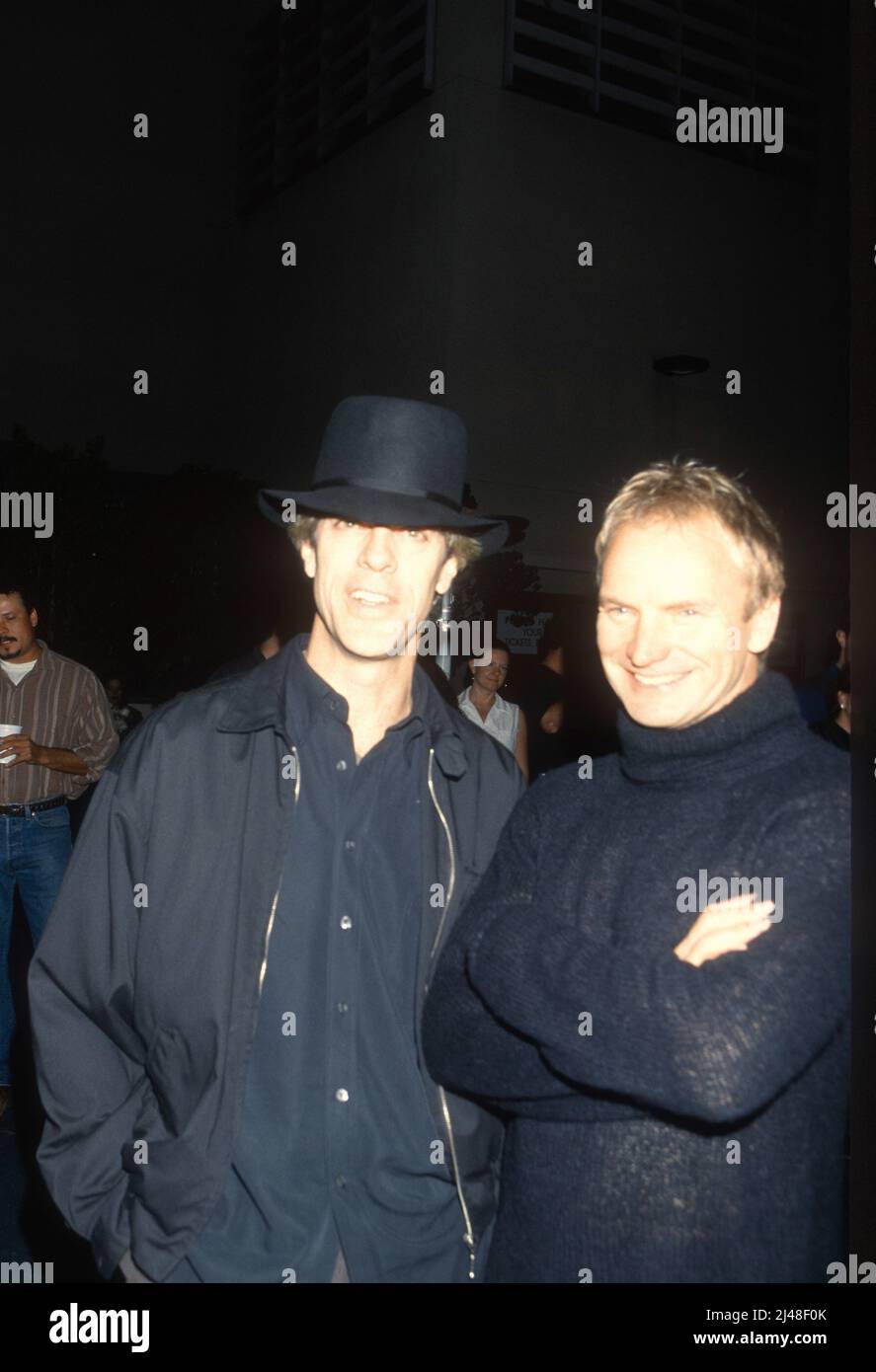 Sting & Stuart Copeland in October 1999 at the Universal Amphitheatre ...