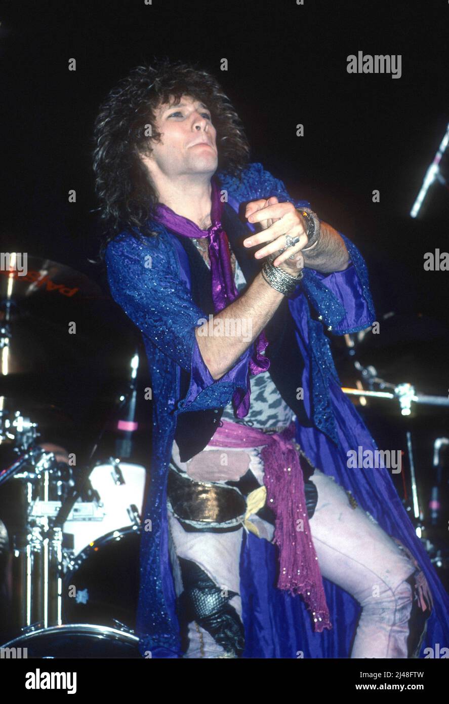 LOS ANGELES, CA - Richie Sambora, Jon Bon Jovi and Alec John Such of ...