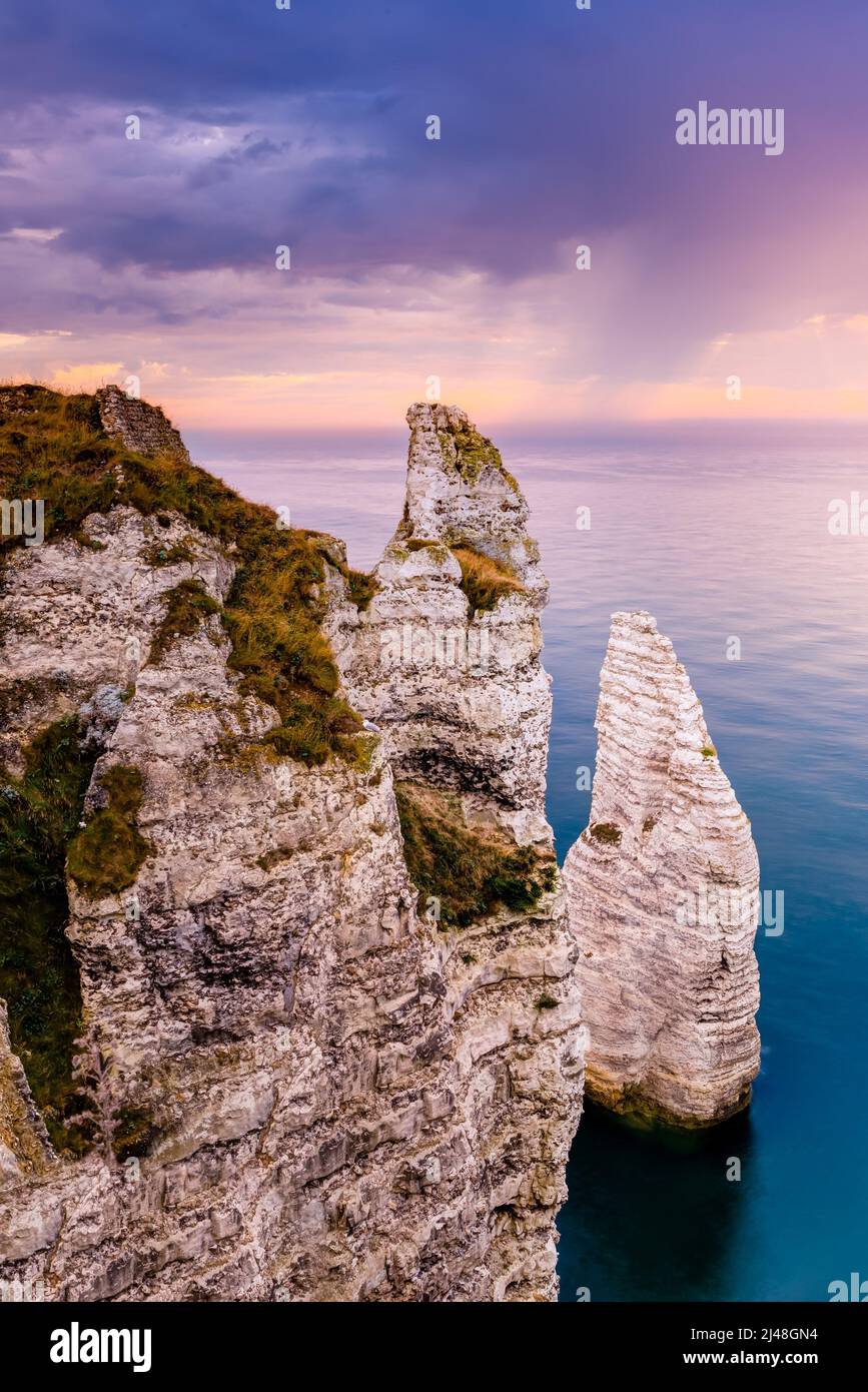 Interesting Cliff Formation along the Coastline of the Northern Coast ...