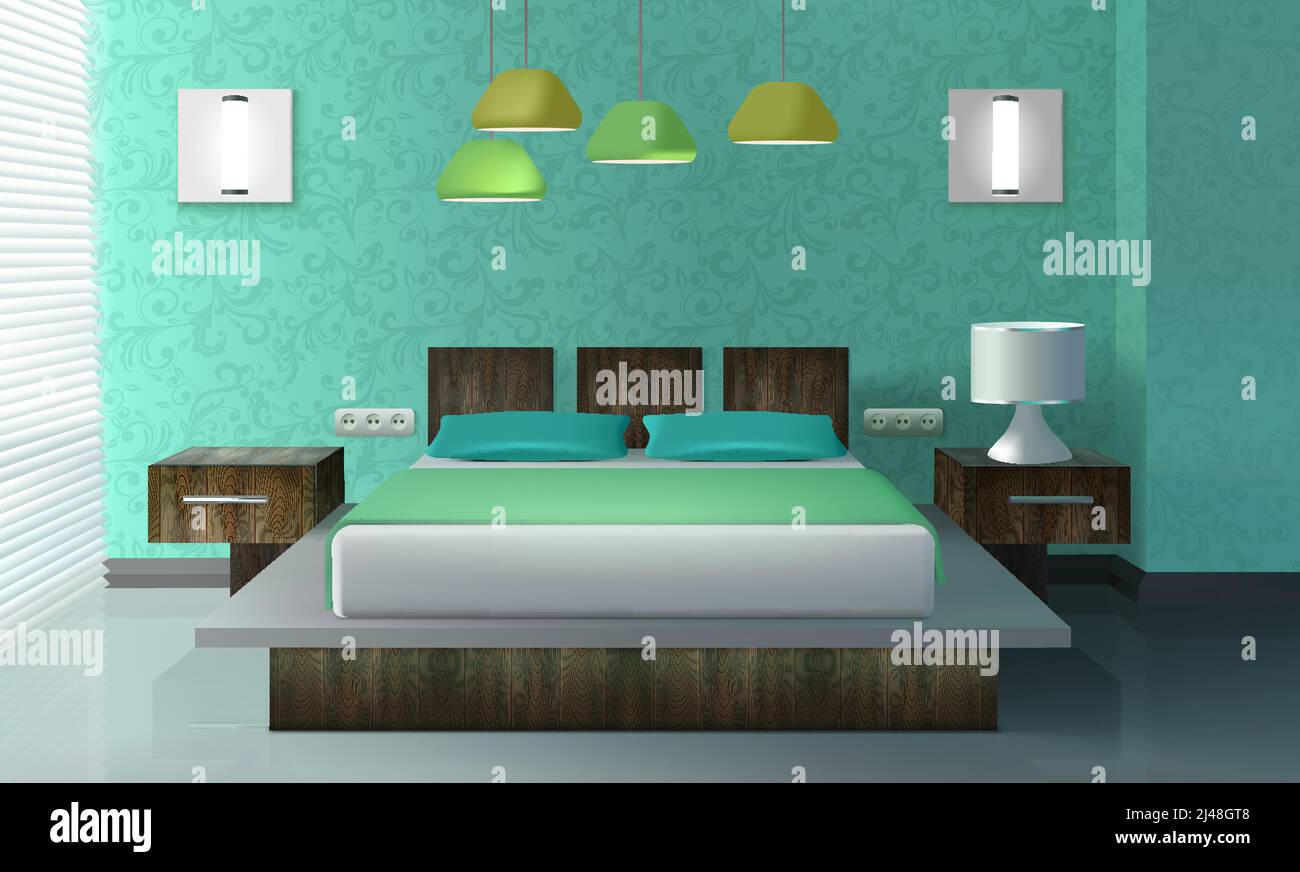 Family bed vector vectors hi-res stock photography and images - Alamy