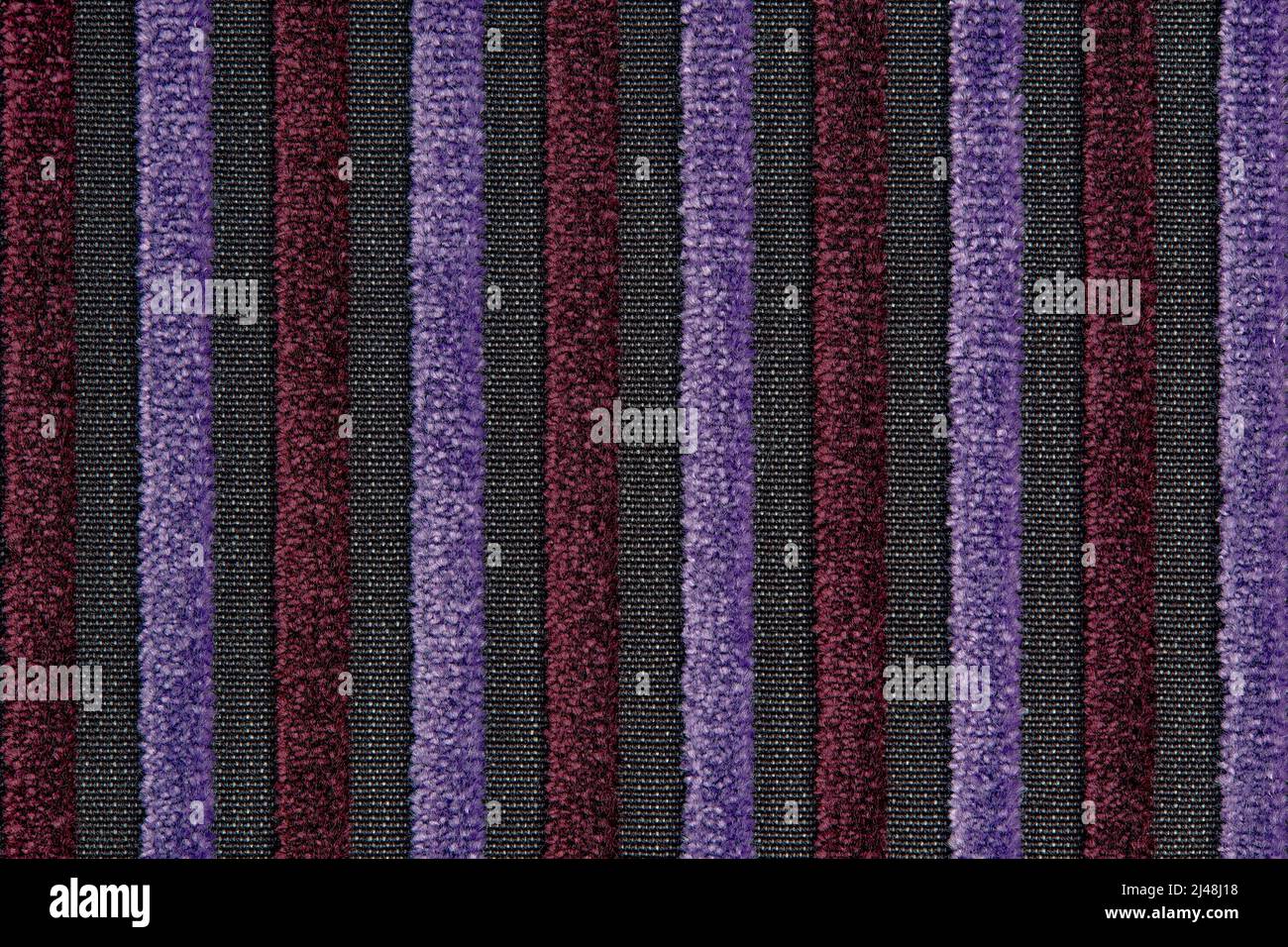 Corduroy background with lines pattern close up. Texture of violet ...