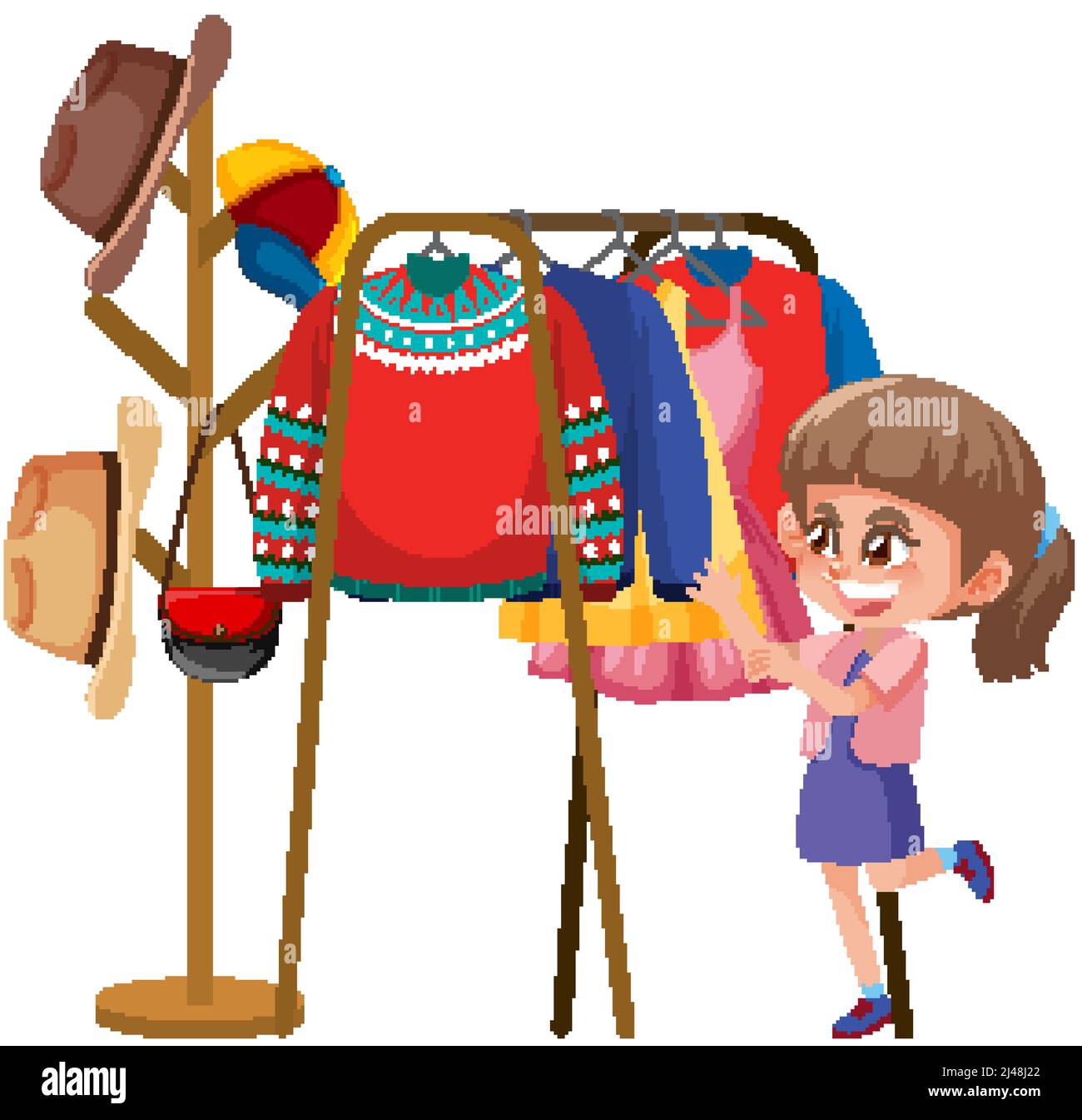 Pick Out Clothes Clipart