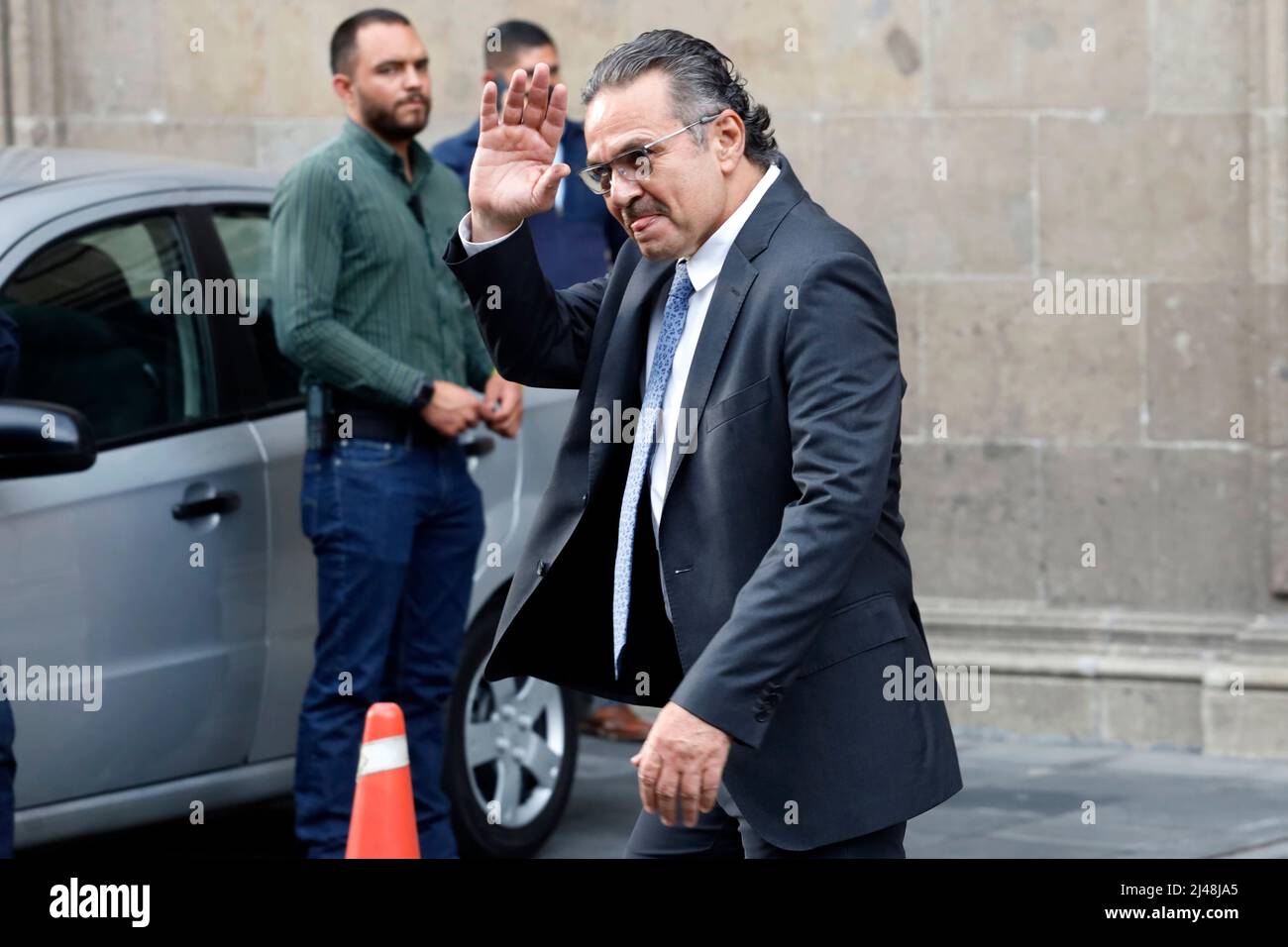 Non Exclusive: MEXICO CITY, MEXICO - APR 12, 2022: The director of ...