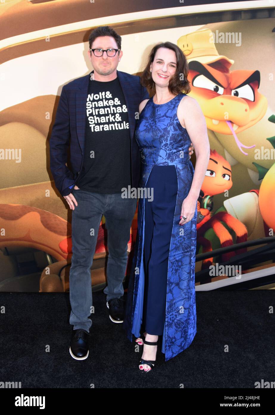 Los Angeles, California, USA 12th April 2022 Producer Damon Ross and ...