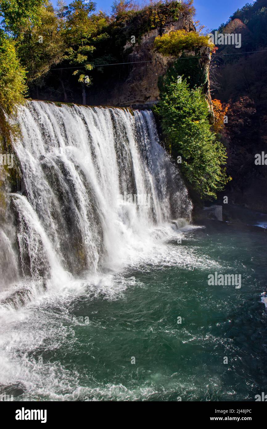 Jajce waterfalls hi-res stock photography and images - Alamy