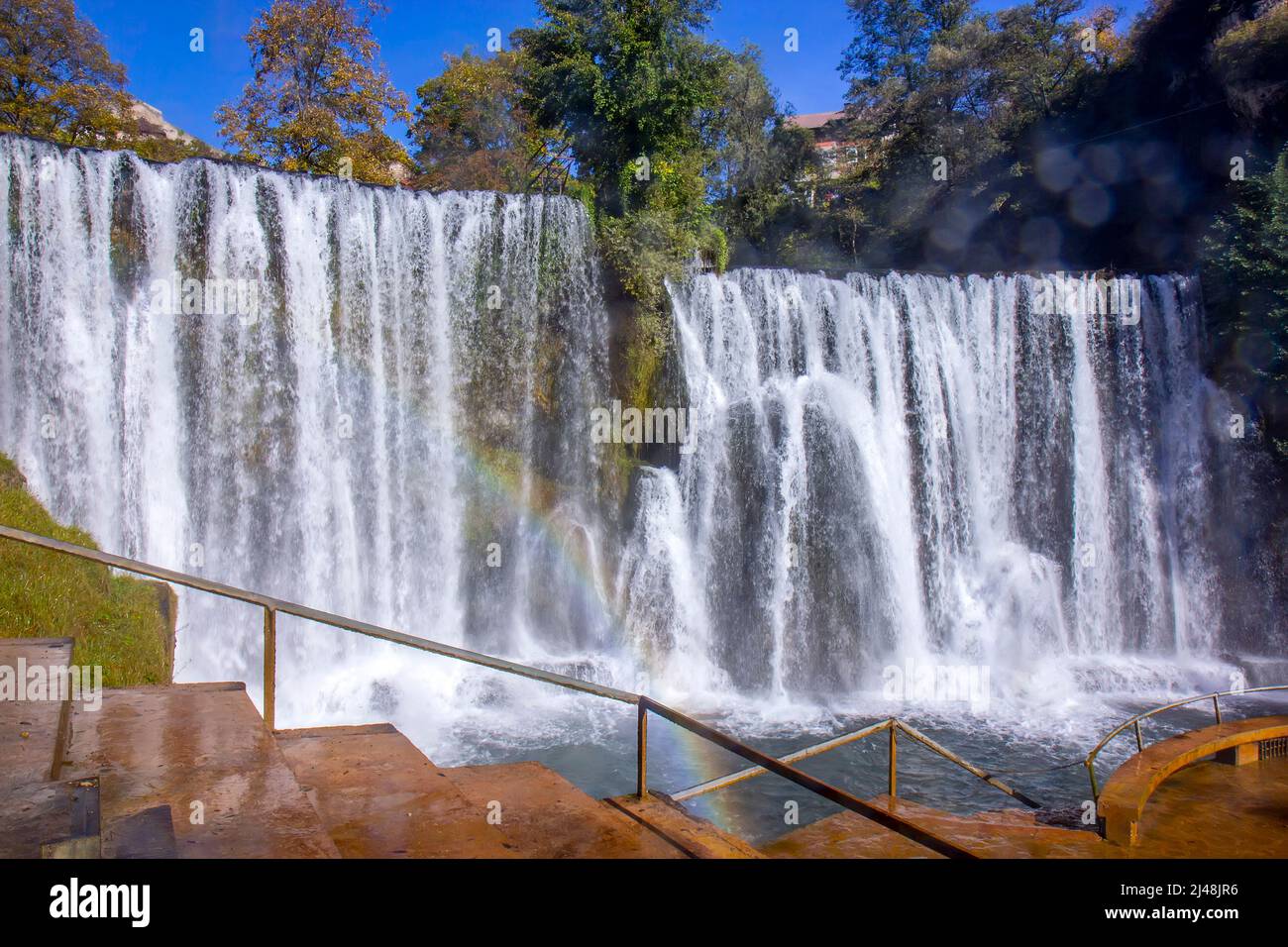 Pliva river in jajce hi-res stock photography and images - Alamy