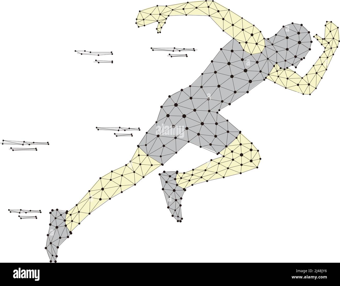 Run triangle hi-res stock photography and images - Alamy