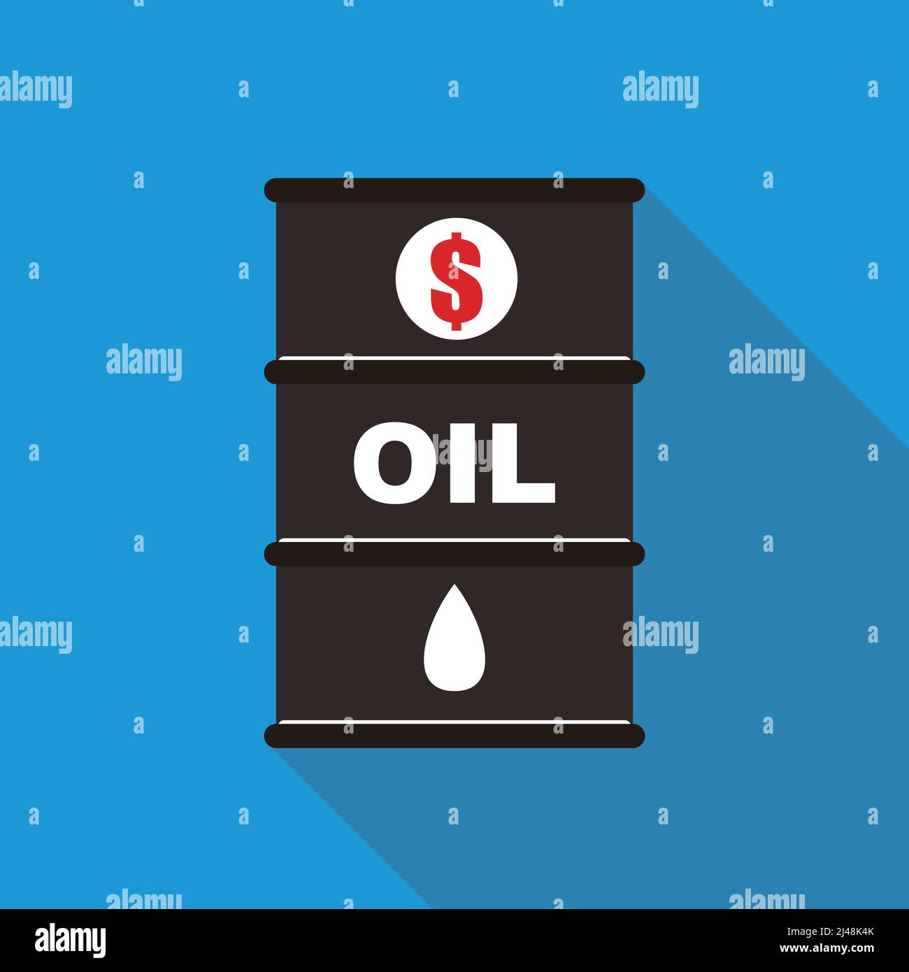 oil barrel, gas, money, business, vector illustration Stock Vector ...