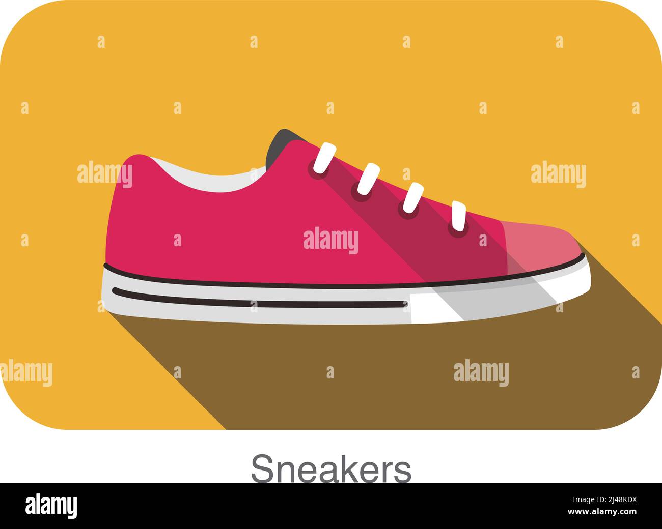 Canvas shoes vector vectors hi-res stock photography and images - Alamy