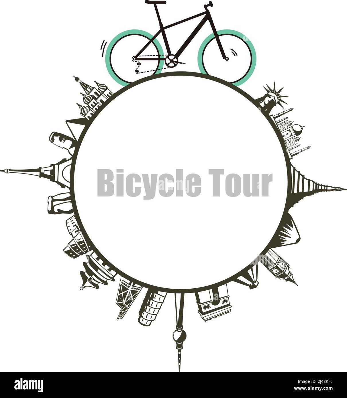 Country bicycle Cut Out Stock Images & Pictures - Alamy