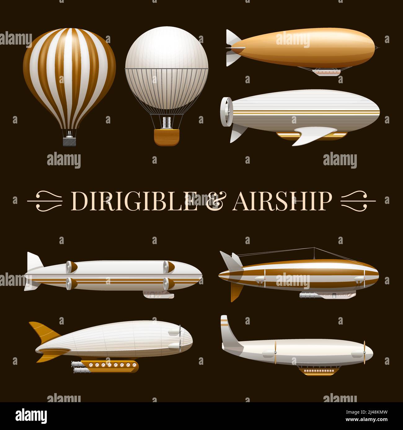 Types of balloons Stock Vector Images - Alamy