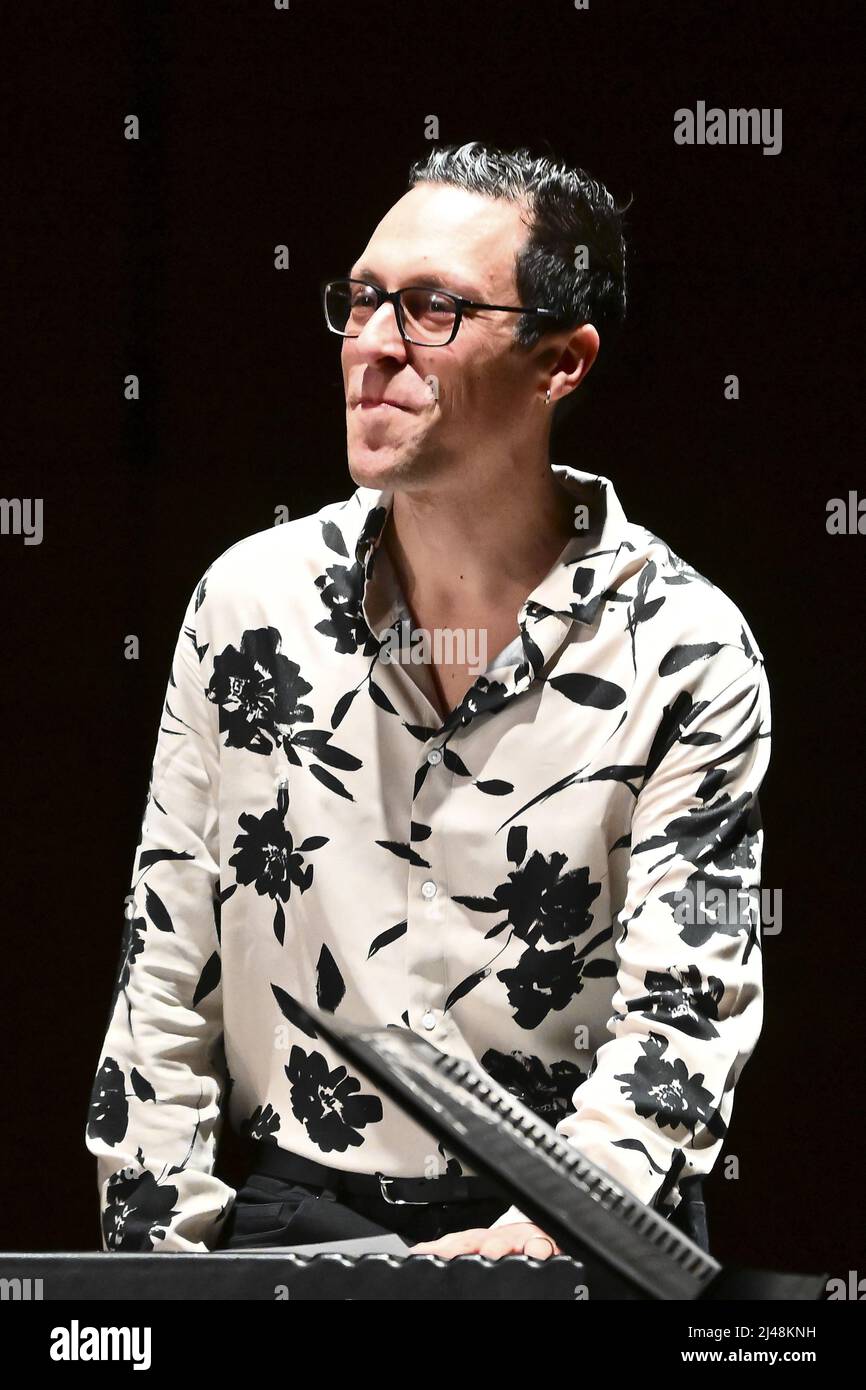 Rome, Italy. 12th Apr, 2022. Claudio Filippini during the Concert of ...