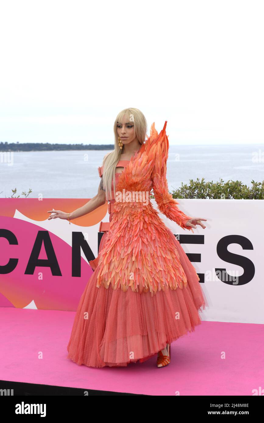Bilal Hassani photocall at the Canneseries Season 5th 2022 Stock Photo ...