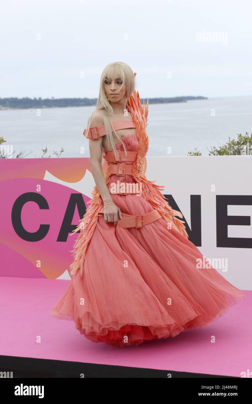 Bilal Hassani photocall at the Canneseries Season 5th 2022 Stock Photo ...