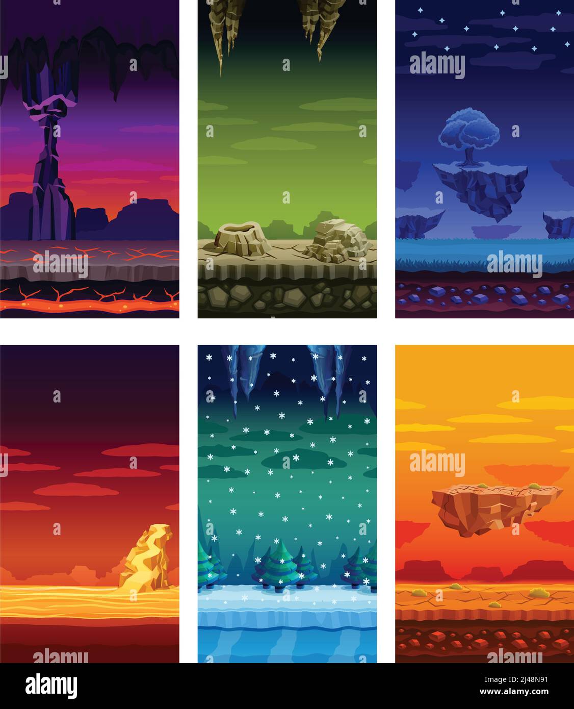 Electronic computer video games 6 beautiful screen display fantastic ...