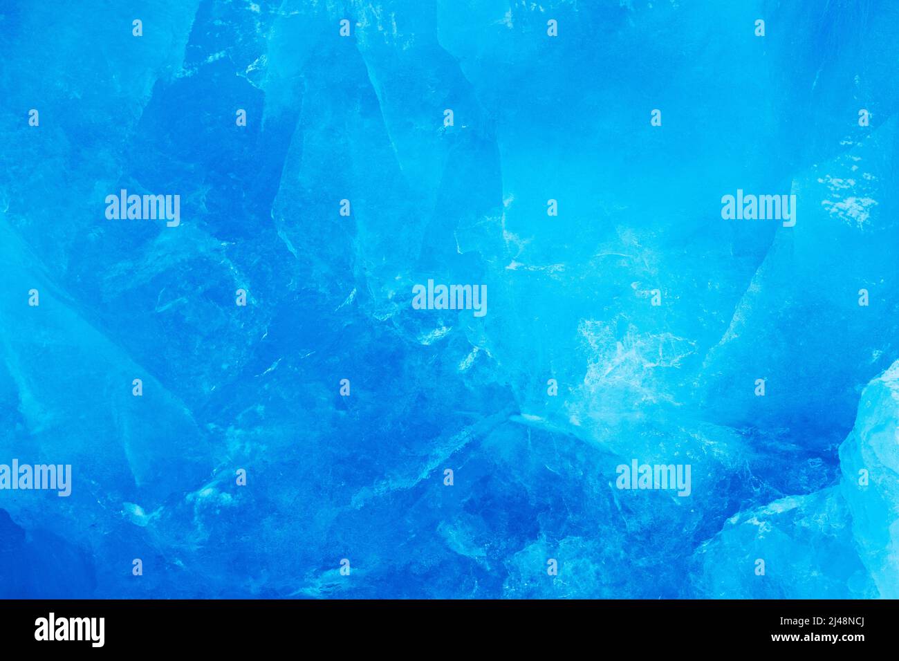 Blue ice wall. Blue ice and mountain. Winter Arctic. White snowy ...