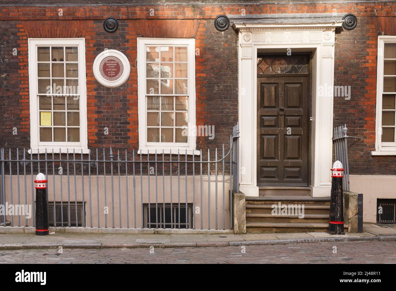 Samuel Johnson Commemorative Plaque at Dr Johnson's former house in ...