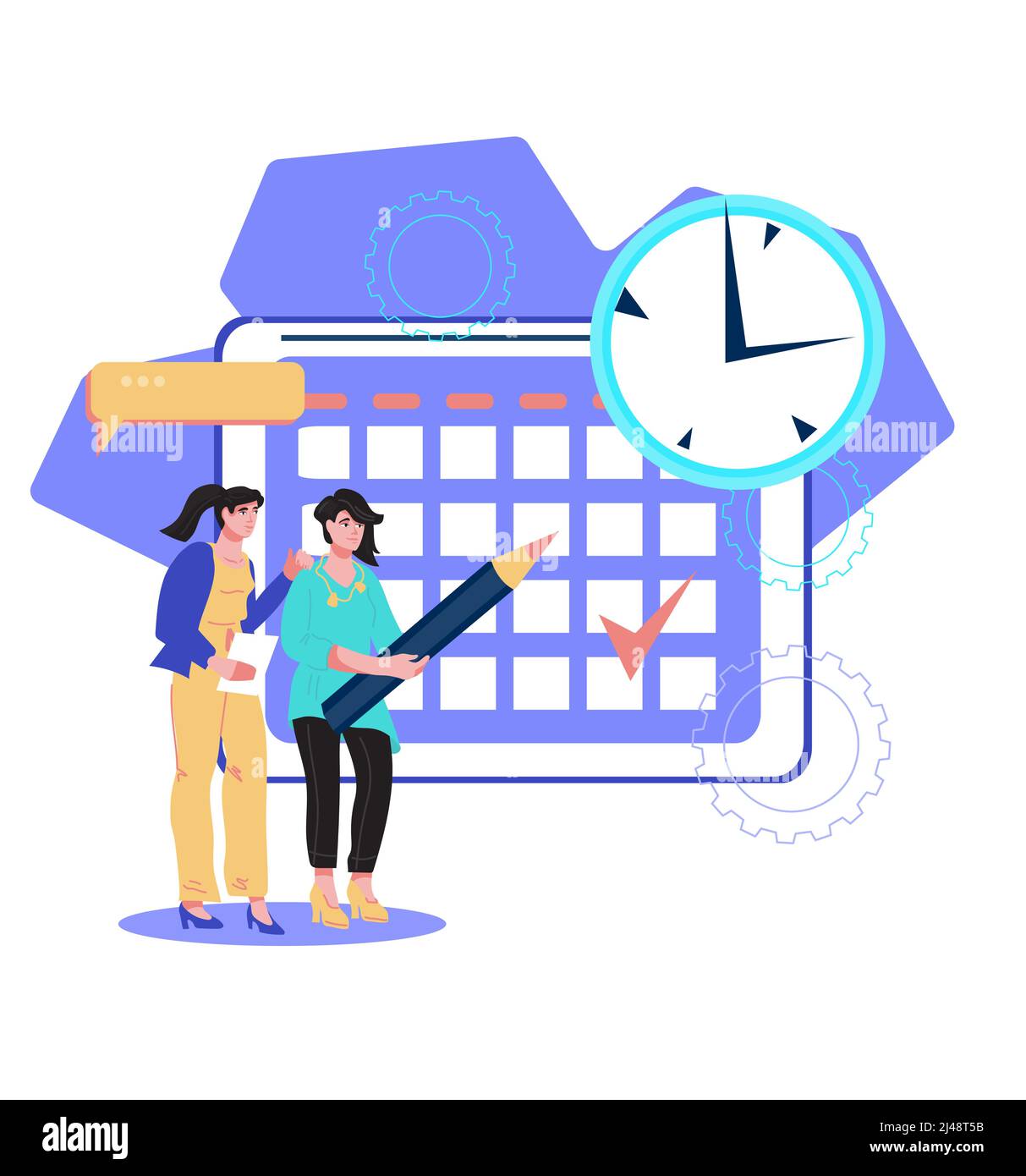 Time management and efficient planning. Productivity and work strategy ...