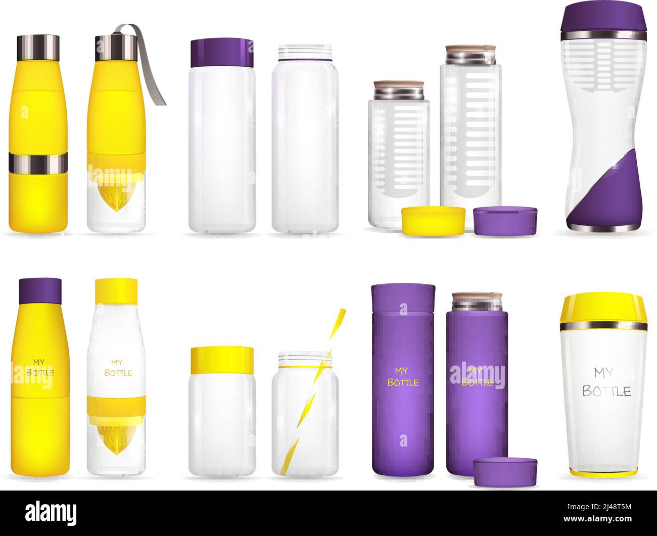 Plastic vessels Stock Vector Images - Alamy