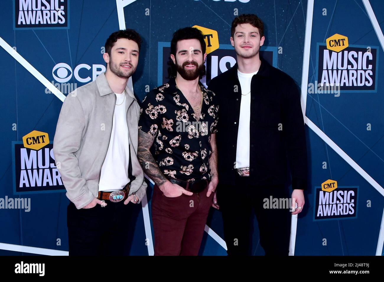 11 April 2022 - Nashville, Tennessee - Garrett Nichols, Colton Pack ...