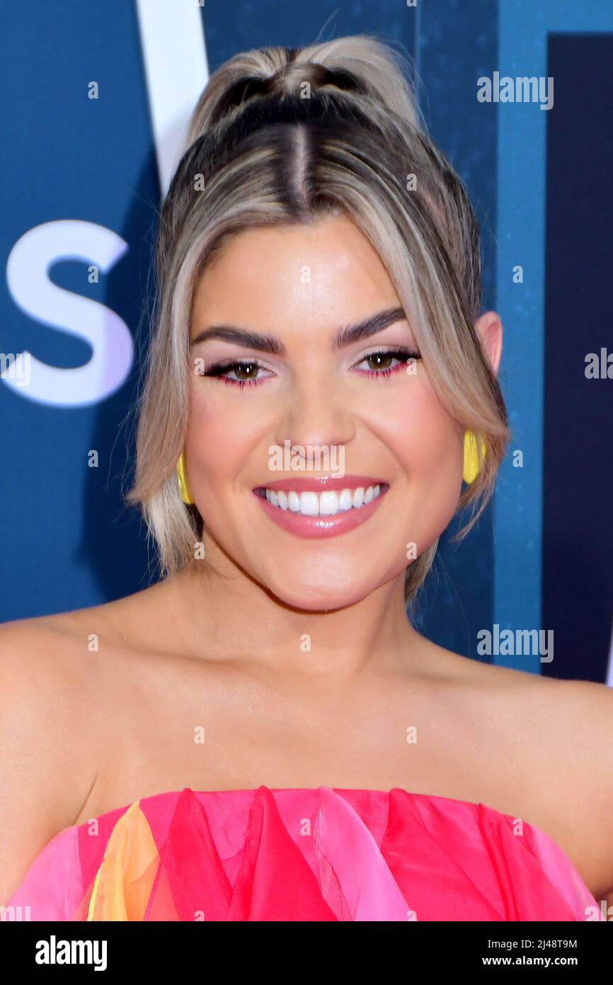 11 April 2022 - Nashville, Tennessee - Tenille Arts. 2022 CMT Music ...