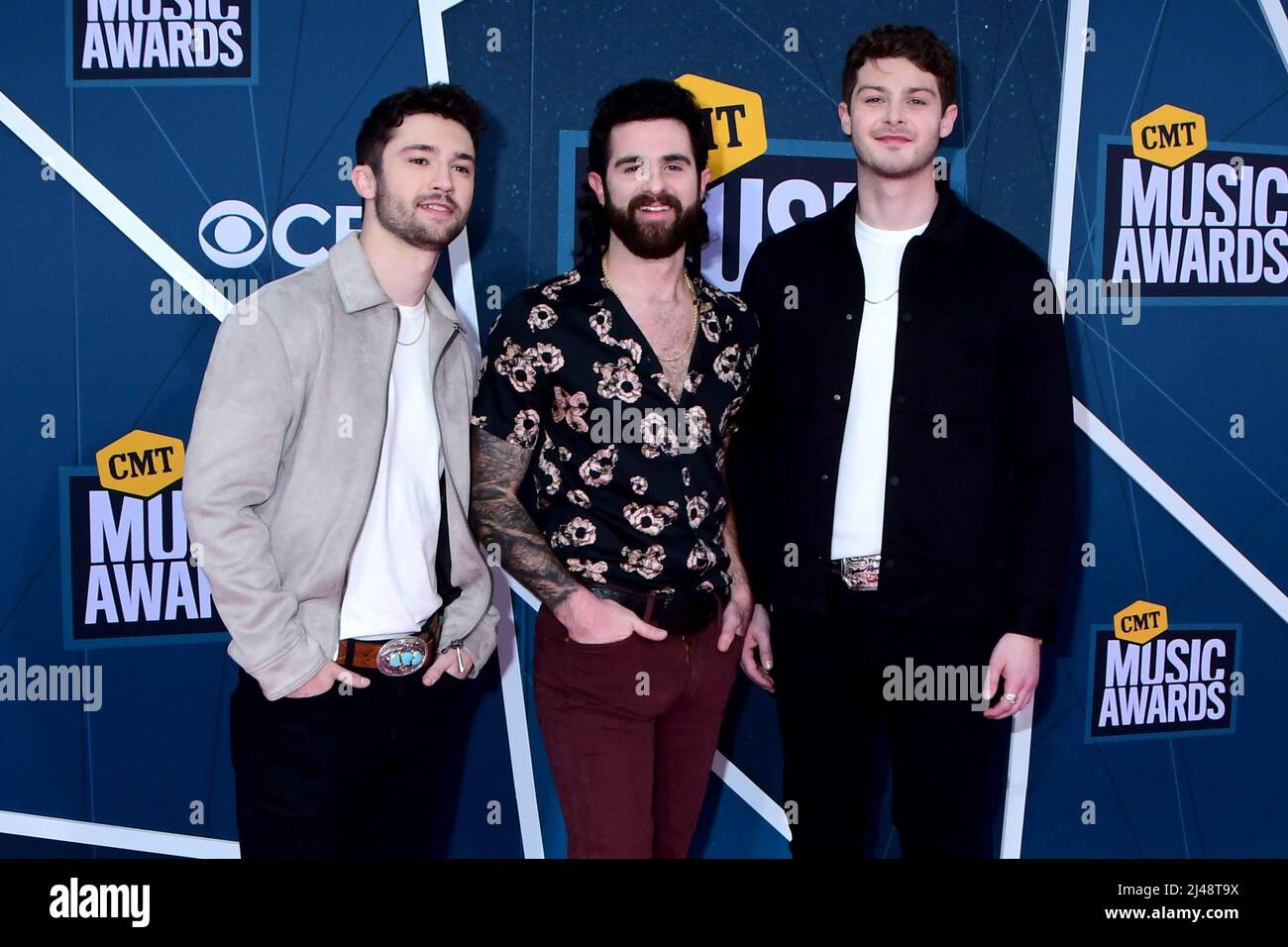 11 April 2022 - Nashville, Tennessee - Garrett Nichols, Colton Pack ...