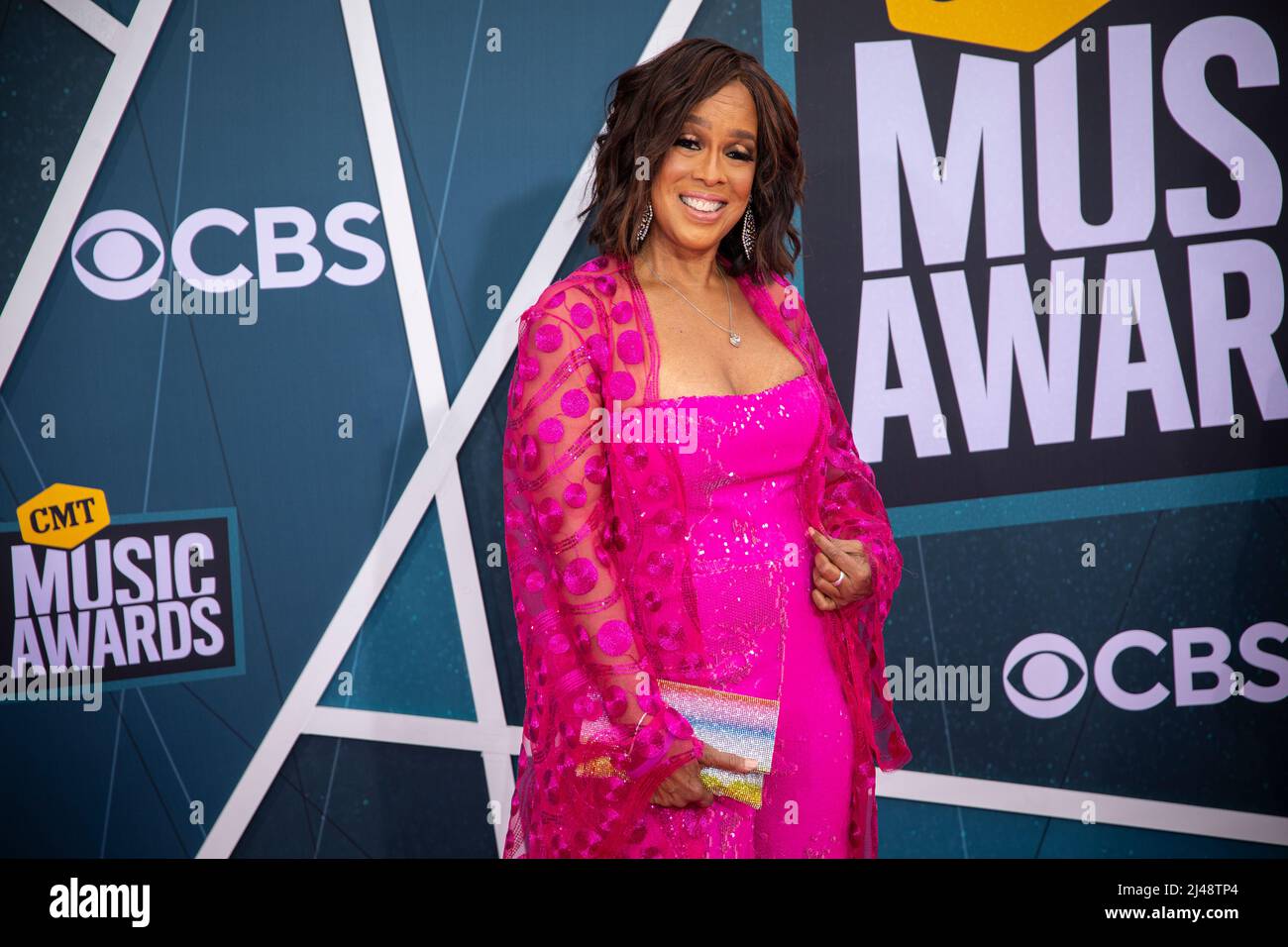 Nashville, Tenn. - April 11, 2022 Gayle King arrives at the red carpet ...